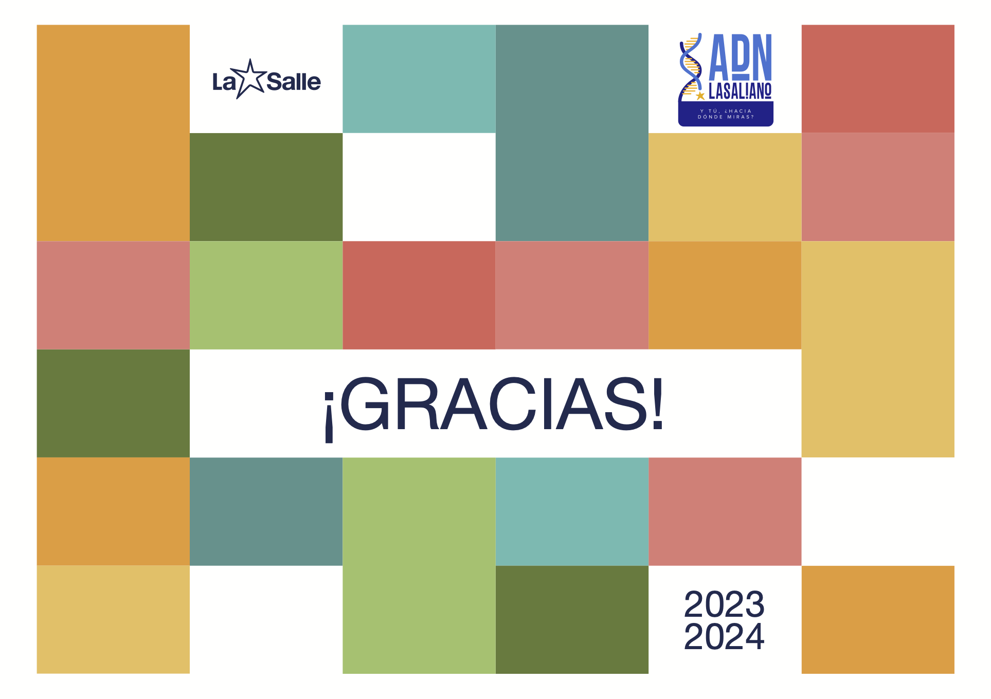 “Gracias”, La Salle da la bienvenida al curso 2023-2024 con su nuevo ...